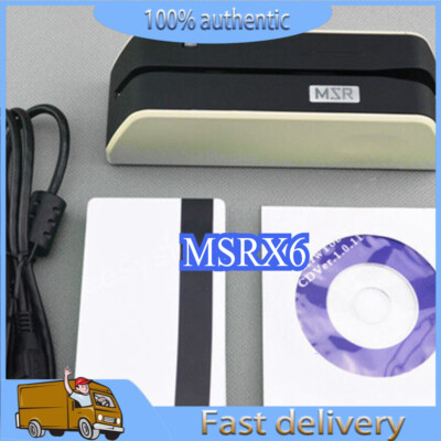 Postech MSR09 X6 Magnetic Stripe Card Reader Writer Swipe Encoder ...