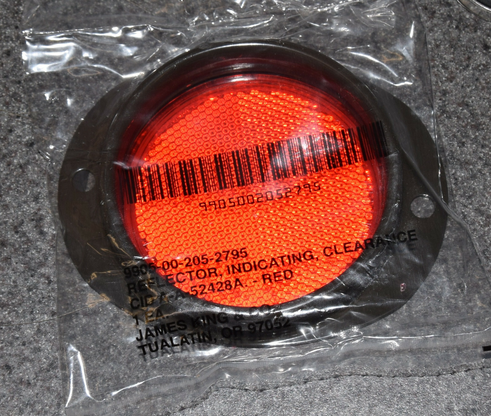 MILITARY TRUCK RED CLEARANCE INDICATING REFLECTOR LMTV MRAP M998 M923A2 ...