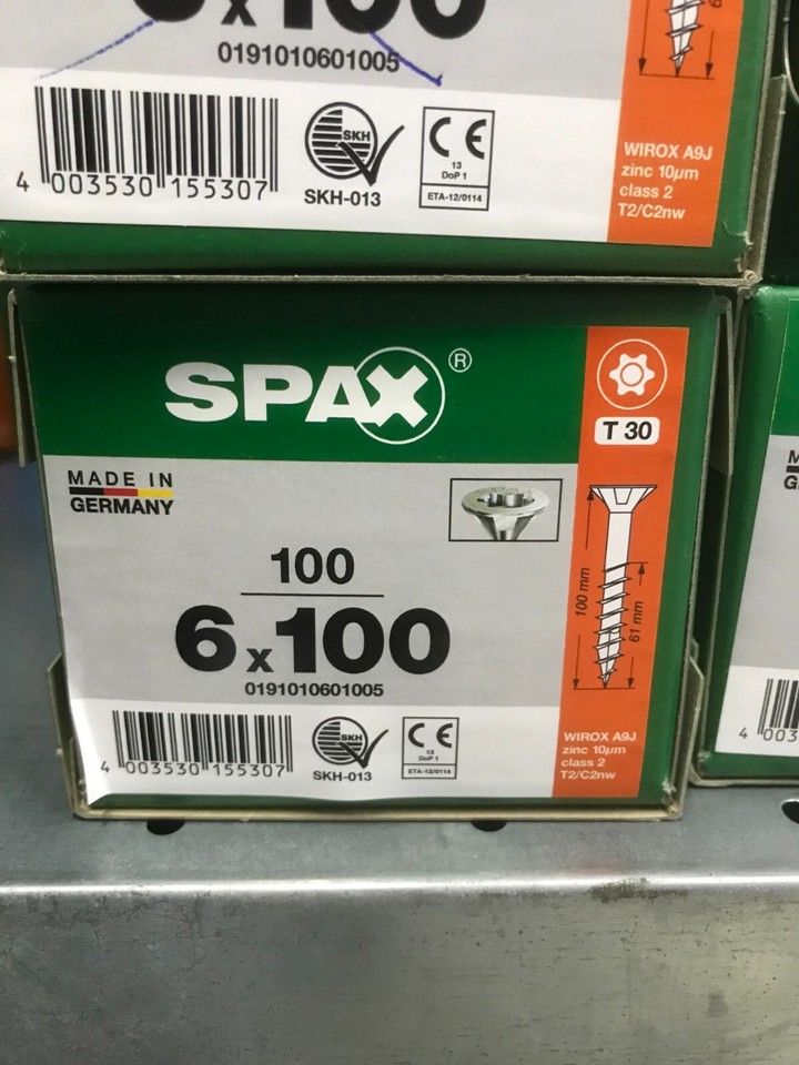 SPAX ®Wirox verz. Original ABC T-Star Plus Senkkopf, Torx ...