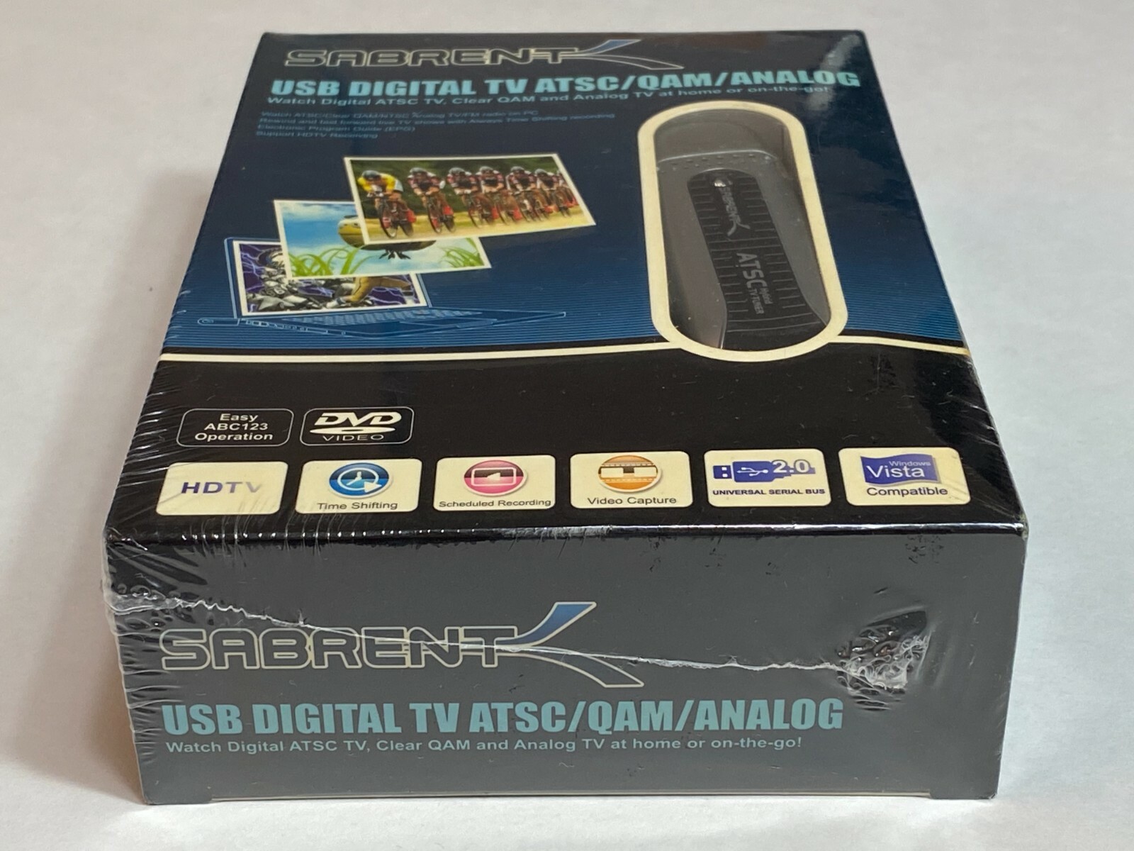 Sabrent USB Digital TV Tuner ATSC/QAM/ANALOG Remote Control Supports ...