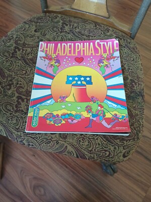 Peter Max Magazine Cover Philadelphia Style 2014 Liberty Bell Peter Max ...