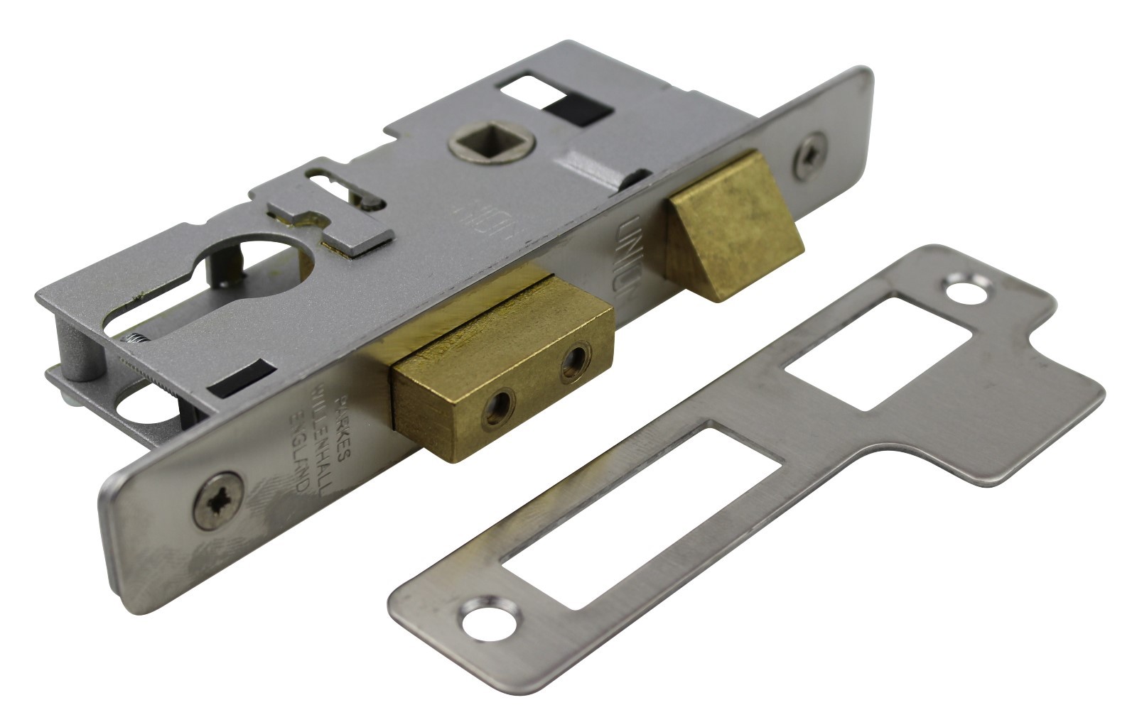 Union Aluminium Door Lock Euro Profile L2224 31mm Back Set 48mm Handle ...