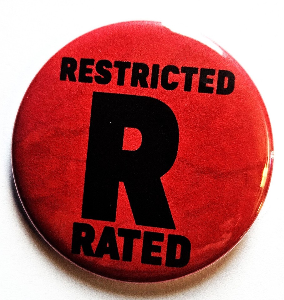 Video Rental Sticker Pinback Buttons Magnets & Bottle Openers. Set 01 ...