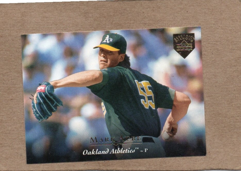 mark acre oakland athletics upper deck gold 279 1995 | eBay
