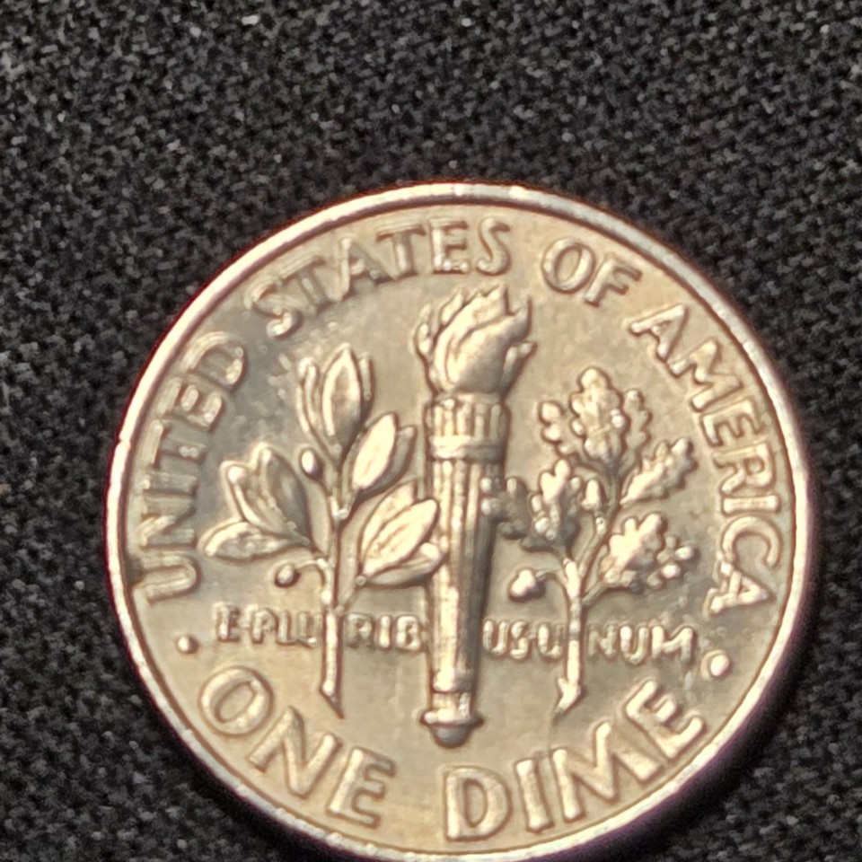 2008 P Roosevelt Dime Error Die Chips Obverse Reverse #555 | eBay
