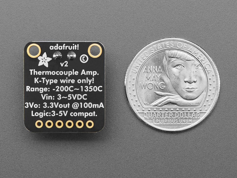 [Adafruit ADA-269] Thermocouple Amplifier MAX31855 breakout board ...
