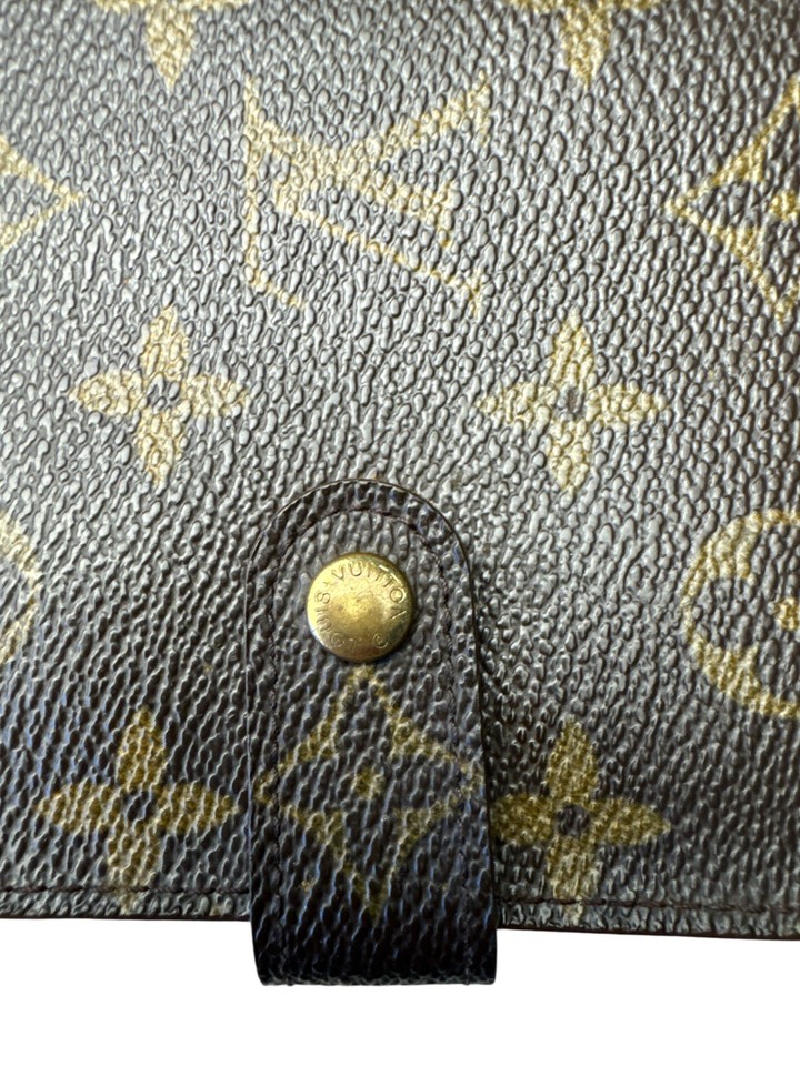 Authentic Louis Vuitton LV Monogram Compact Zipper Bifold Y2K Brown ...