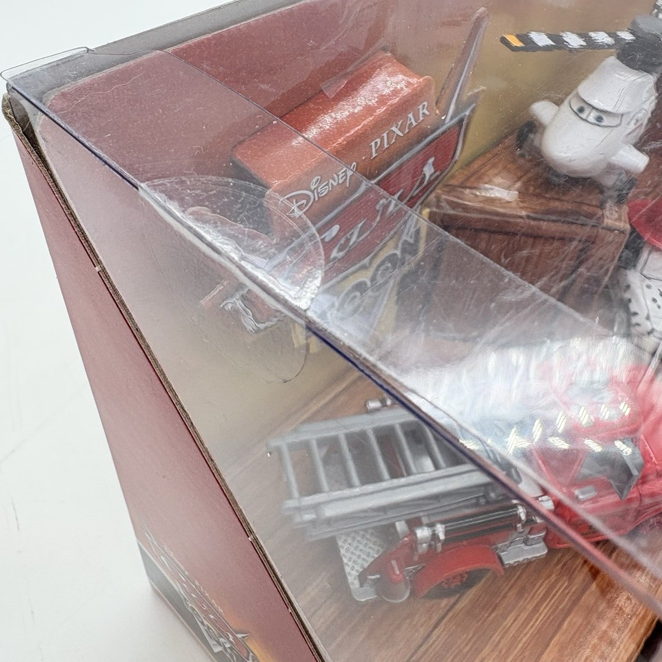 Disney Pixar Cars Toon Rescue Squad Mater Chopper Dalmatian Mia & Tia 4 ...