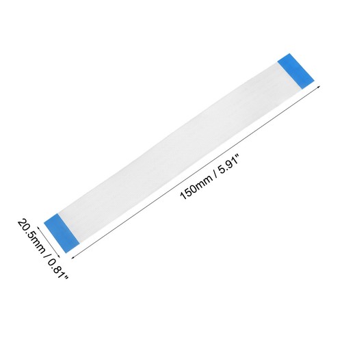 5Pcs Flexible Flat Cable 40 Pins 0.5mm Pitch 150mm FPC FFC Ribbon Cable ...