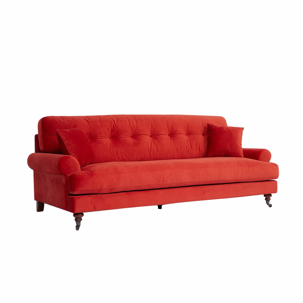 Cotton Velvet Couch