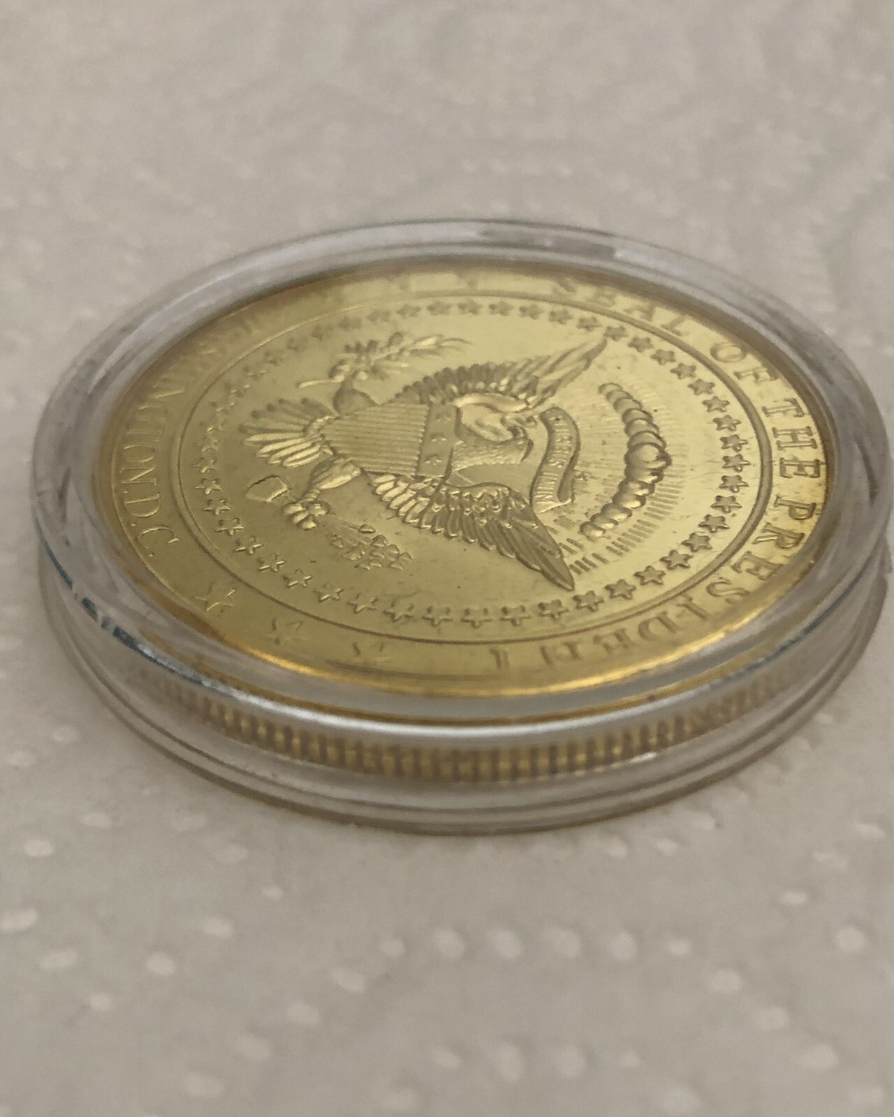 OBAMA 2009 INAUGURATION PATCH + CHALLENGE COIN PRESIDENT EAGLE BIDEN ...