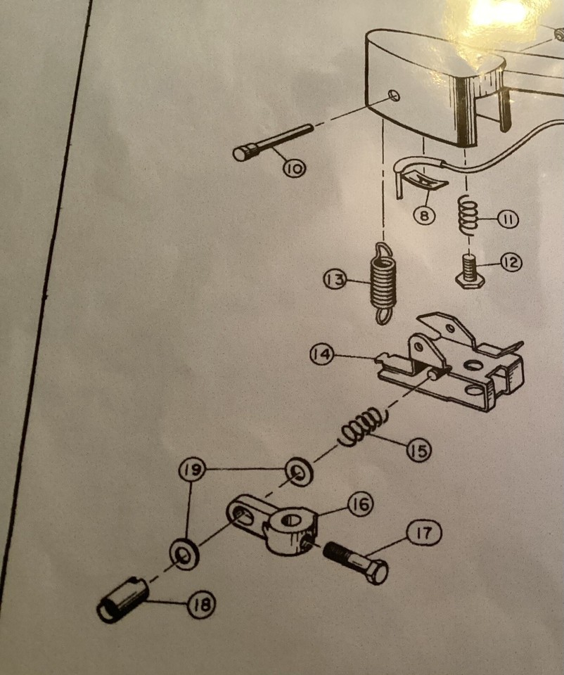 Set Screw For Pick Up Arm Collar Items 17 & 18A P/N 79425 From Tonearm ...