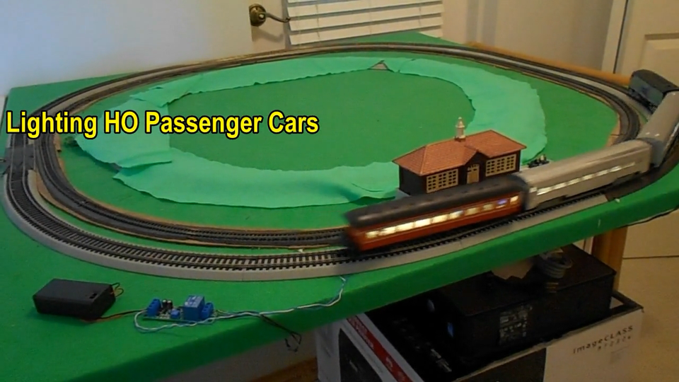 Complete HO Passenger car lighting system kit with Electric Pickup ...
