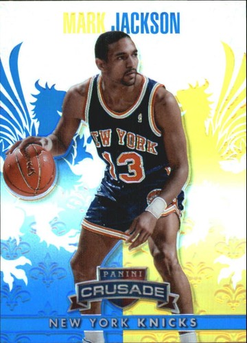 2013-14 Panini Crusade Insert Blue Knicks Basketball Card #34 Mark Jackson | eBay