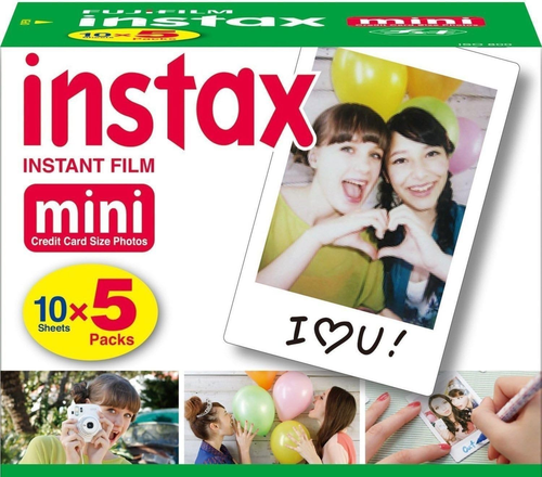 Instax Mini Instant Film, 10 Sheets X 5 Packs (Total 50 Shoots) | eBay