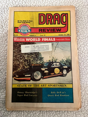 1984 Drag Review IHRA Racing Aggi Hendricks Al Hanna U.S. Open Photo ...