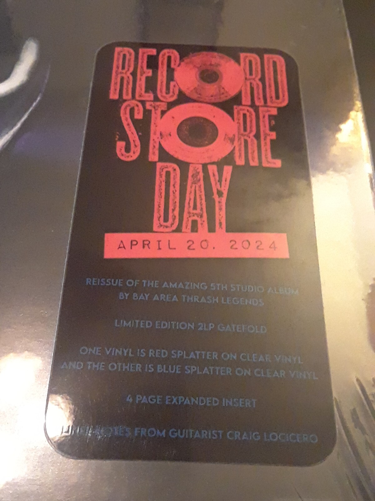 Forbidden: Omega Wave RSD 2024 Ltd. Ed. 2lp Color Vinyl Gatefold New ...