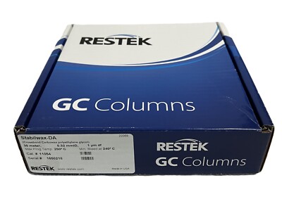 GC Column - Restek Stabilwax DA, 30 m x 0.32 mm, 1 µm df, P/N 11054 | eBay