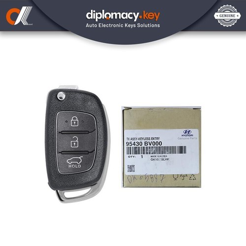 Genuine Hyundai Creta 2021 Remote Flip Key 3 Buttons 433MHz 95430-BV000 ...