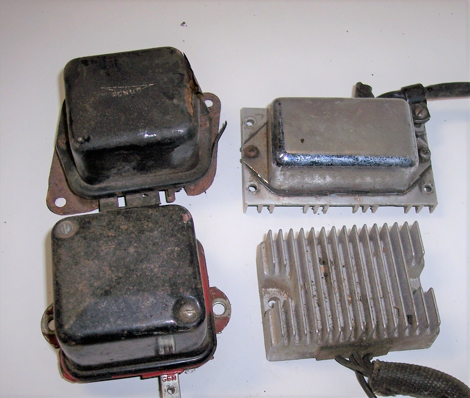 VINTAGE HARLEY VOLTAGE REGULATOR KNUCKLEHEAD PANHEAD SPORTSTER PARTS ...