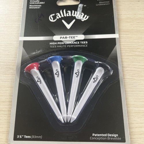 Callaway Par Tee Plastic Golf Tees 7445051370321| eBay