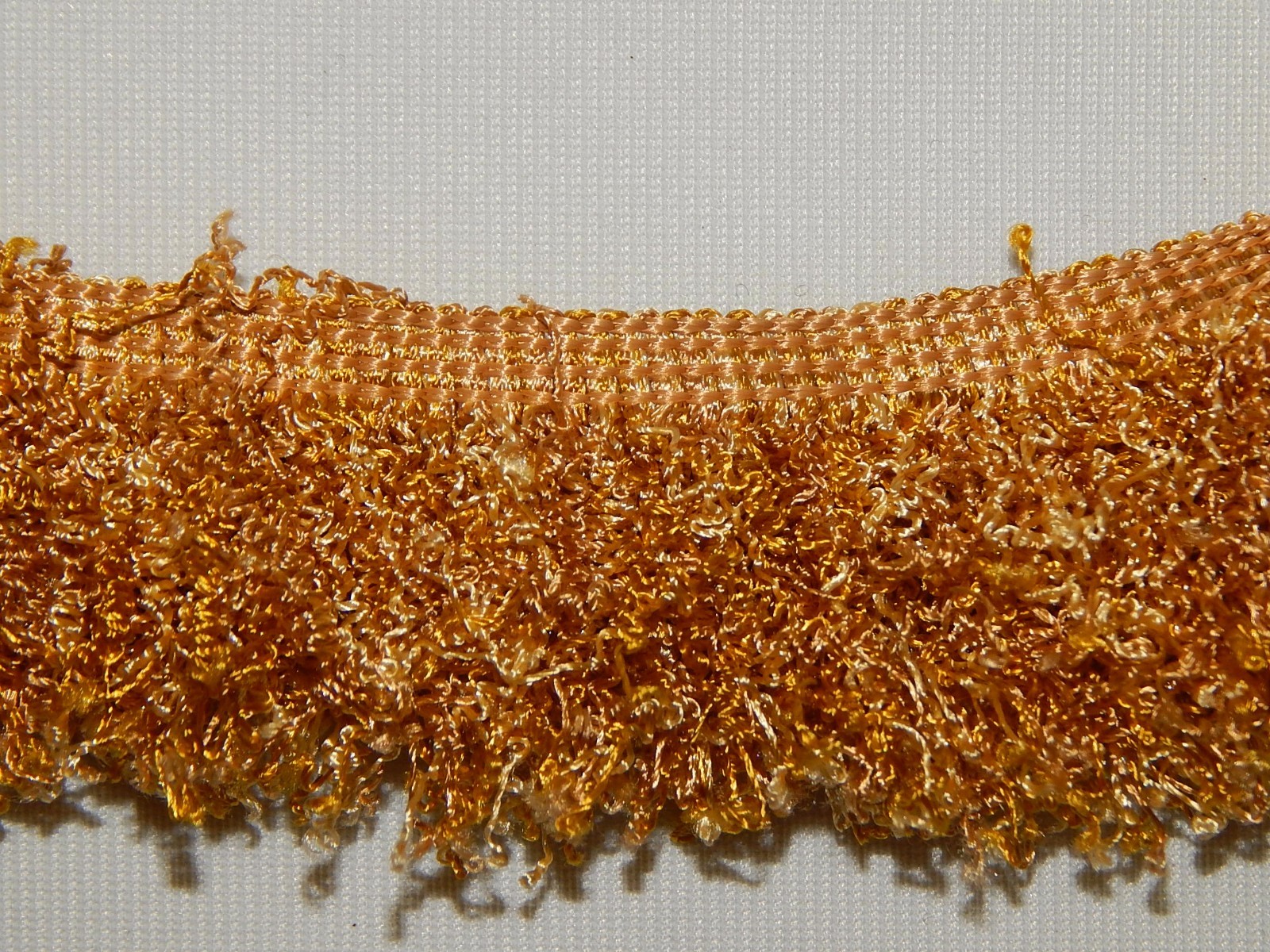 Gold Upholstery Trim, Gold Fringe Trim, Gold Trim, Biran Ltd - 1 Yard ...