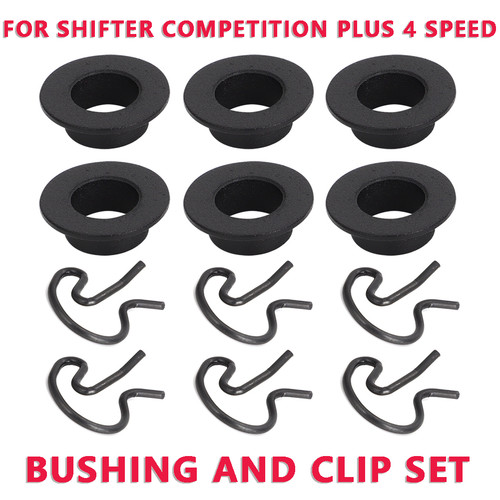 Hardened Tool Bushing & Clip Set For Shifter Competition Plus 4 Speed ...