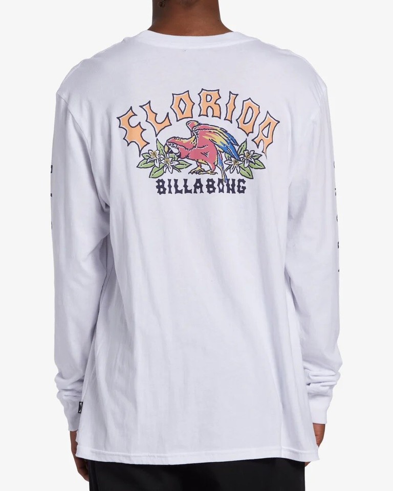 Billabong Men's Arch Florida Long Sleeve Tee T-Shirt | eBay