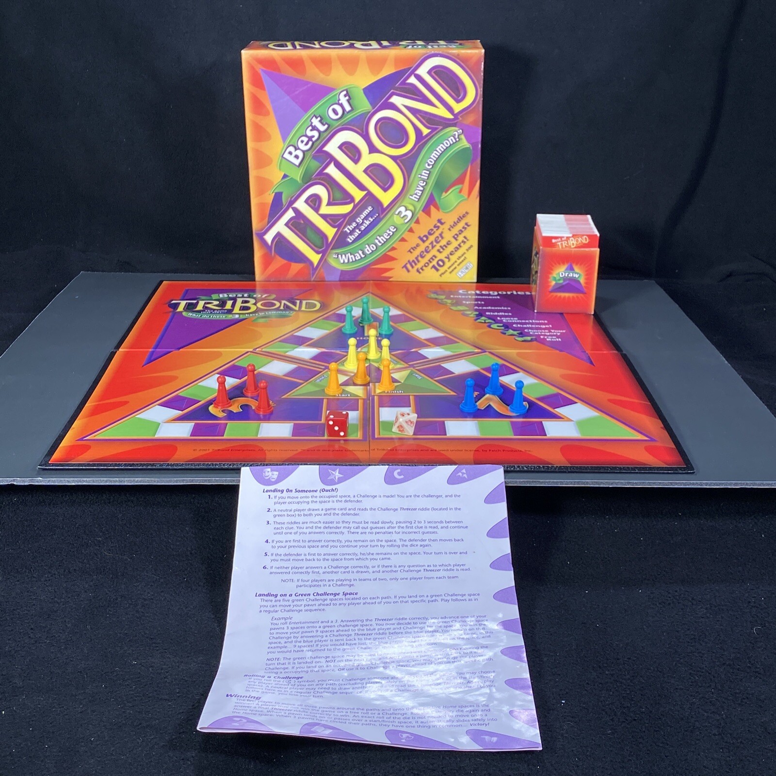 Vintage Board Game, Best of Tri Bond, 2001, By Patch, Complete | eBay