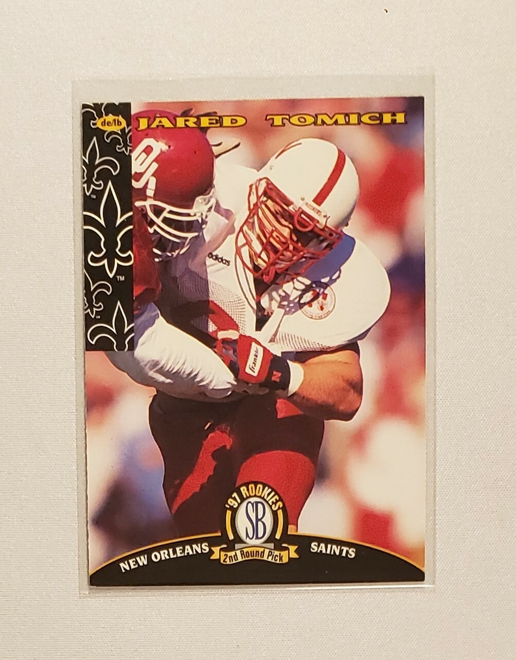 Jared Tomich 1997 Score Board '97 Rookies RC #70 - N.O. Saints ...