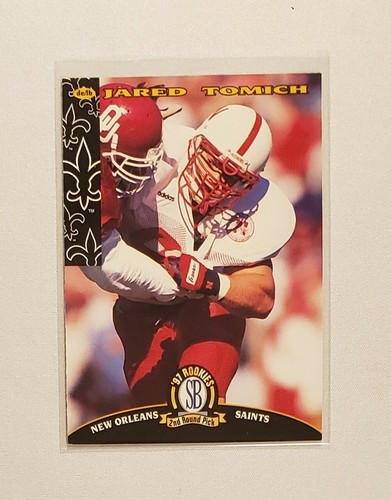 Jared Tomich 1997 Score Board '97 Rookies RC #70 - N.O. Saints ...