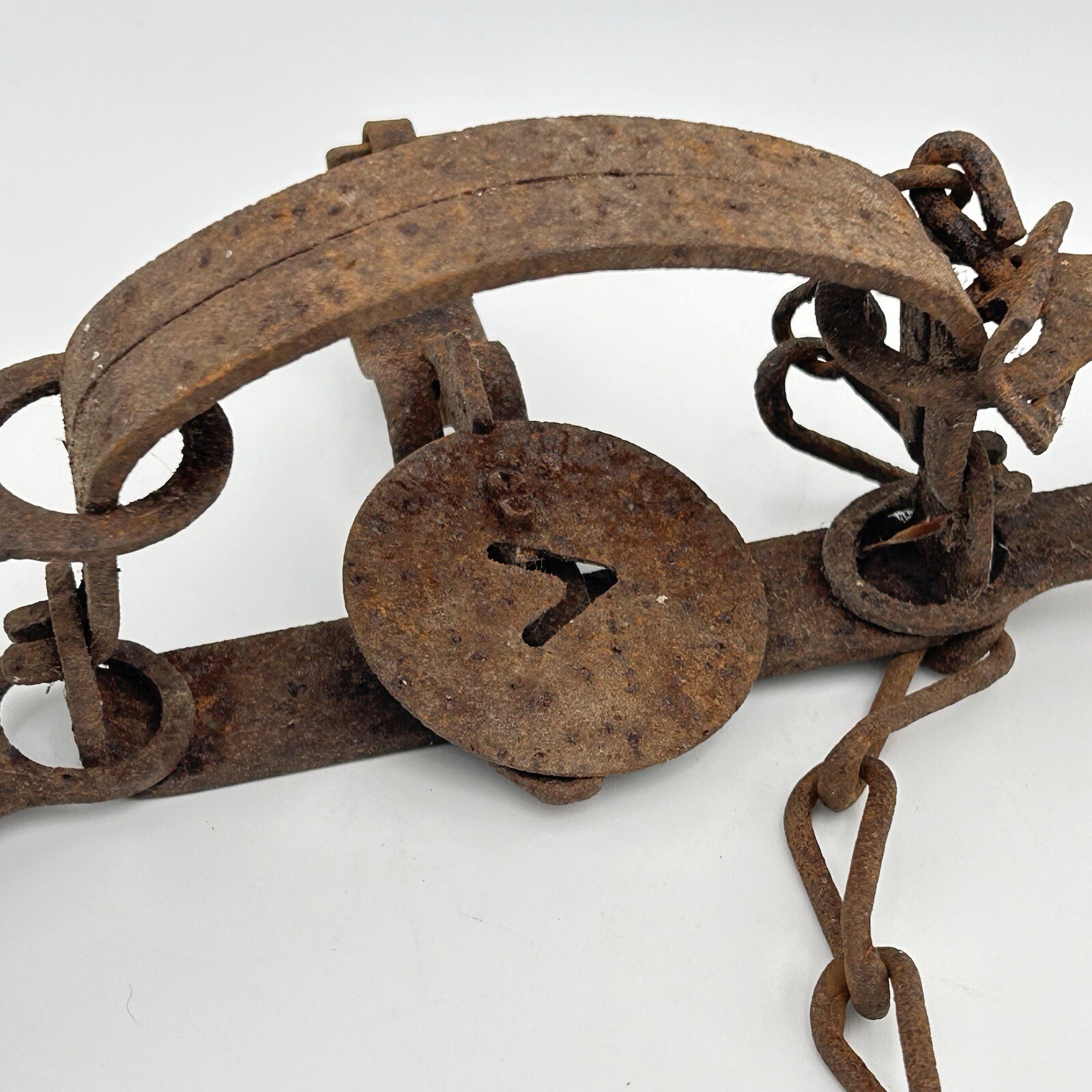 Lot Of 2 Small Game Hunting Traps Wolf Traps, Man Cave Decor | eBay