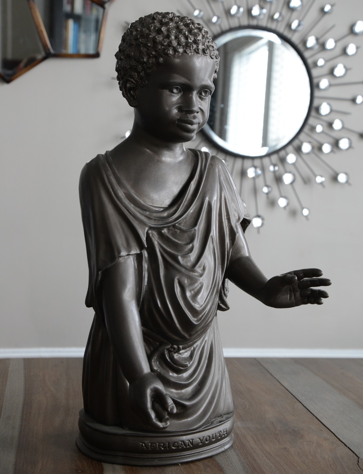 Ancient African Youth Boy Hellenistic Greek statue sculpture museum ...