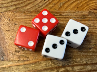 Napoleon In Europe Board Game Replacement Dice Lot Set of 4 Parts ...