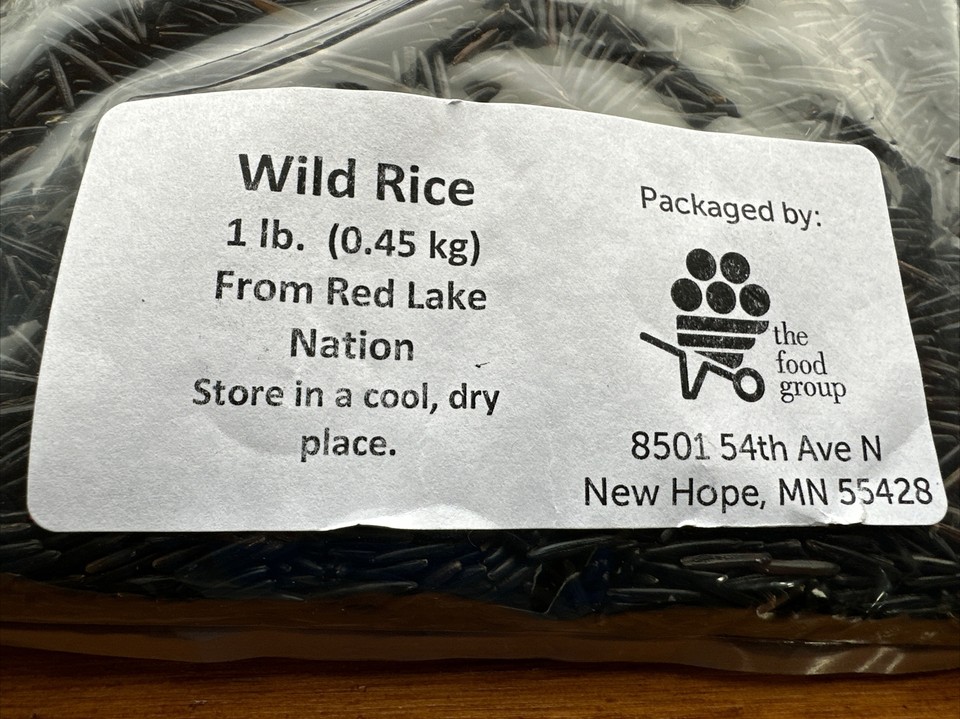 32 Oz Red Lake Nation Wild Rice Natural Minnesota Cultivated Wild Rice ...