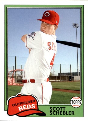 2018 Topps Archives #246 Scott Schebler Cincinnati Reds | eBay