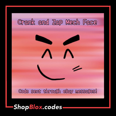 ROBLOX Toy Code - Crank & Zap Mech FACE/BUNDLE! Code ONLY! - (FAST ...