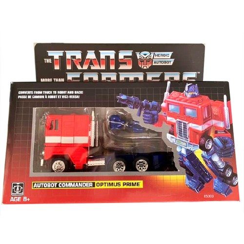Transformers G1 Autobot Optimus Prime Mini Robot Figure Hasbro Official ...