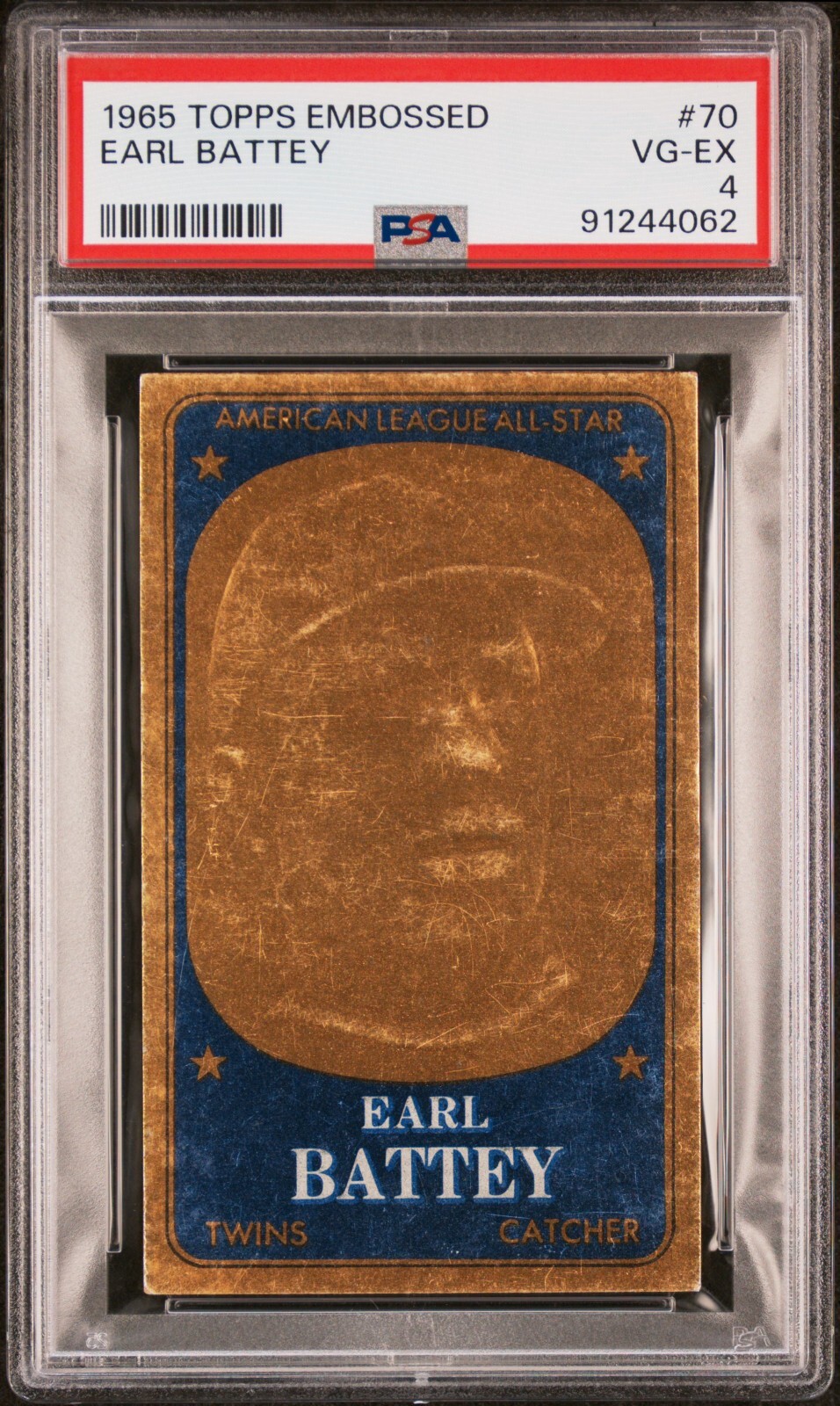 1965 Topps - Embossed Earl Battey #70 for sale online | eBay