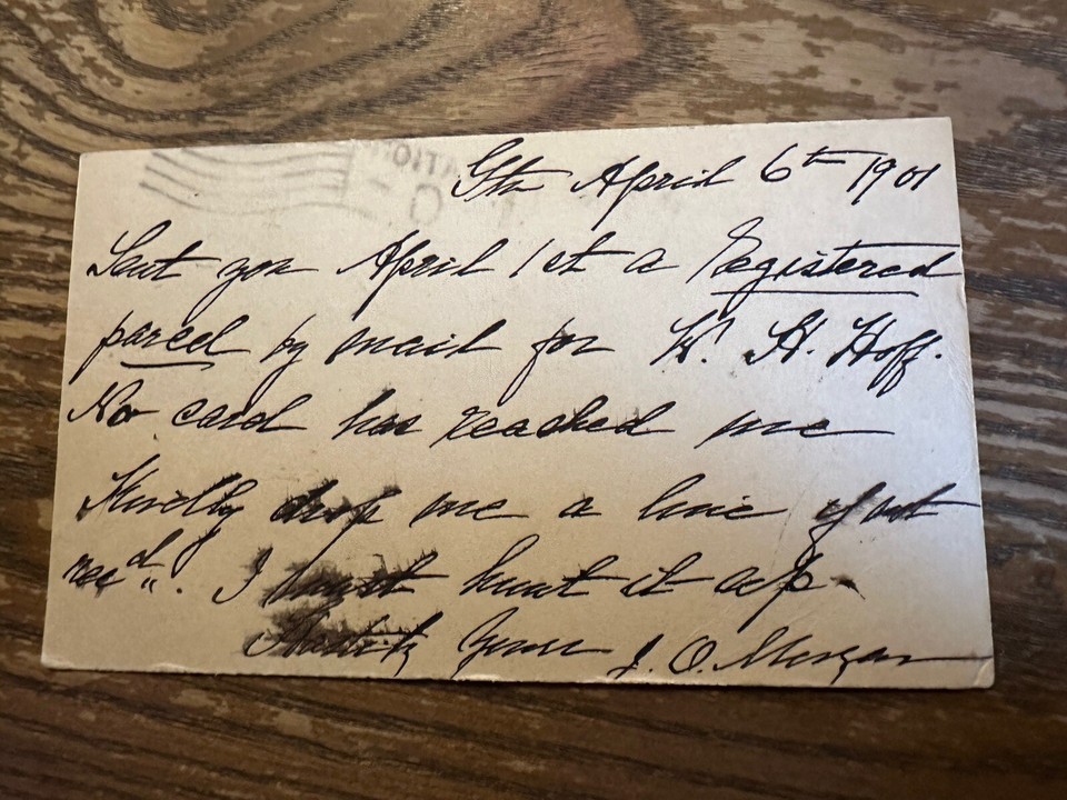 Antique Postal Card Maryland Asylum Feeble Minded Director Early 1900’s ...