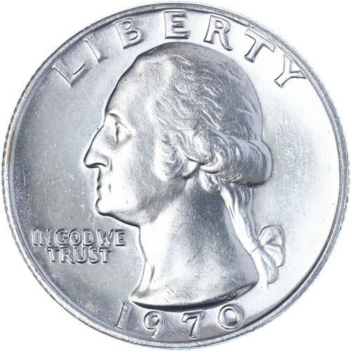 1970 (P) Washington Quarter Gem BU US Coin See Pics E834 | eBay