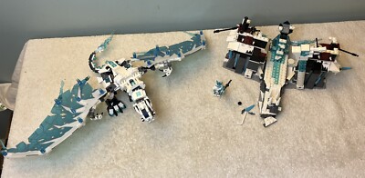 LEGO Ninjago Castle Of The Forsaken Emperor Set 70678 Ice Dragon Ice ...