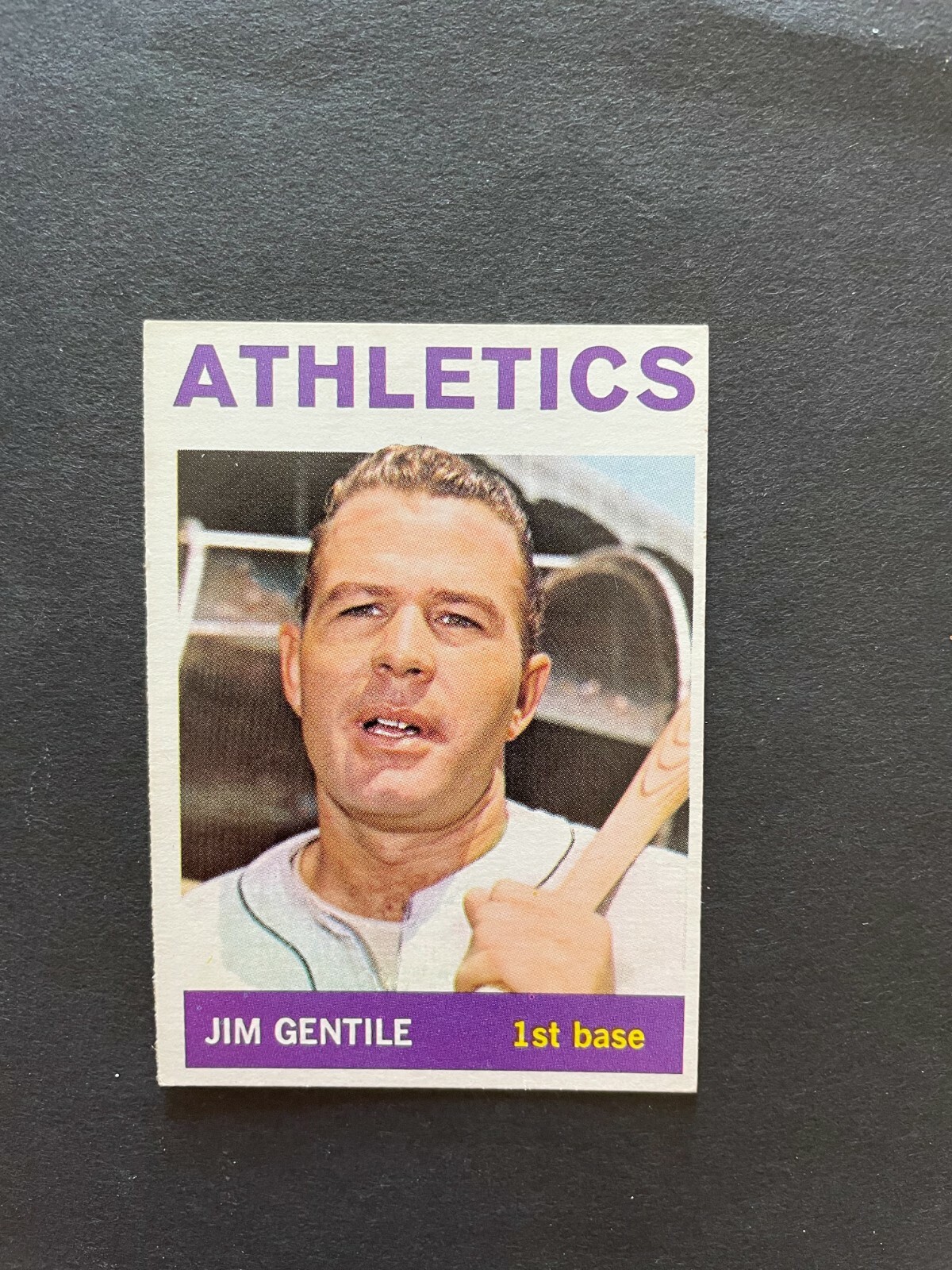 JIM GENTILE 1964 TOPPS BASEBALL CARD #196 KANSAS CITY ATHLETICS | eBay