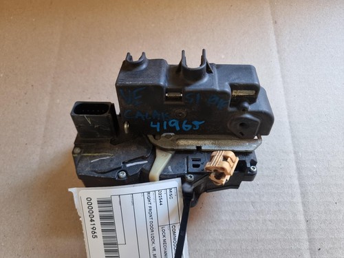 HOLDEN COMMODORE LOCK MECHANISM RIGHT FRONT DOOR LOCK, VE, SEDAN, 05/07 ...