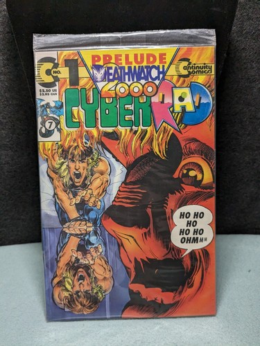 Continuity Comics: DeathWatch 2000 CyberRad (1993) #1 Brand New Never ...