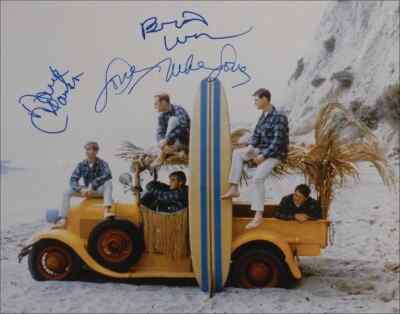THE BEACH BOYS BRIAN WILSON SIGNED PHOTO AUTOGRAPH POSTER SIGNATURE ...