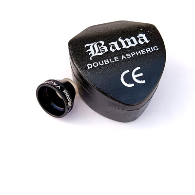 Ophthalmology YAG Capsulotomy Lens Black Color For YAG Laser Procedure ...