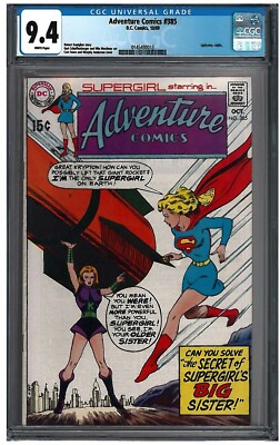 ADVENTURE COMICS #385 CGC 9.4 (10/69) DC Comics white pages | eBay