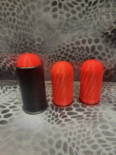 37mm spiraled 2.5-inch projectile 3 pack complete with O-rings. | eBay