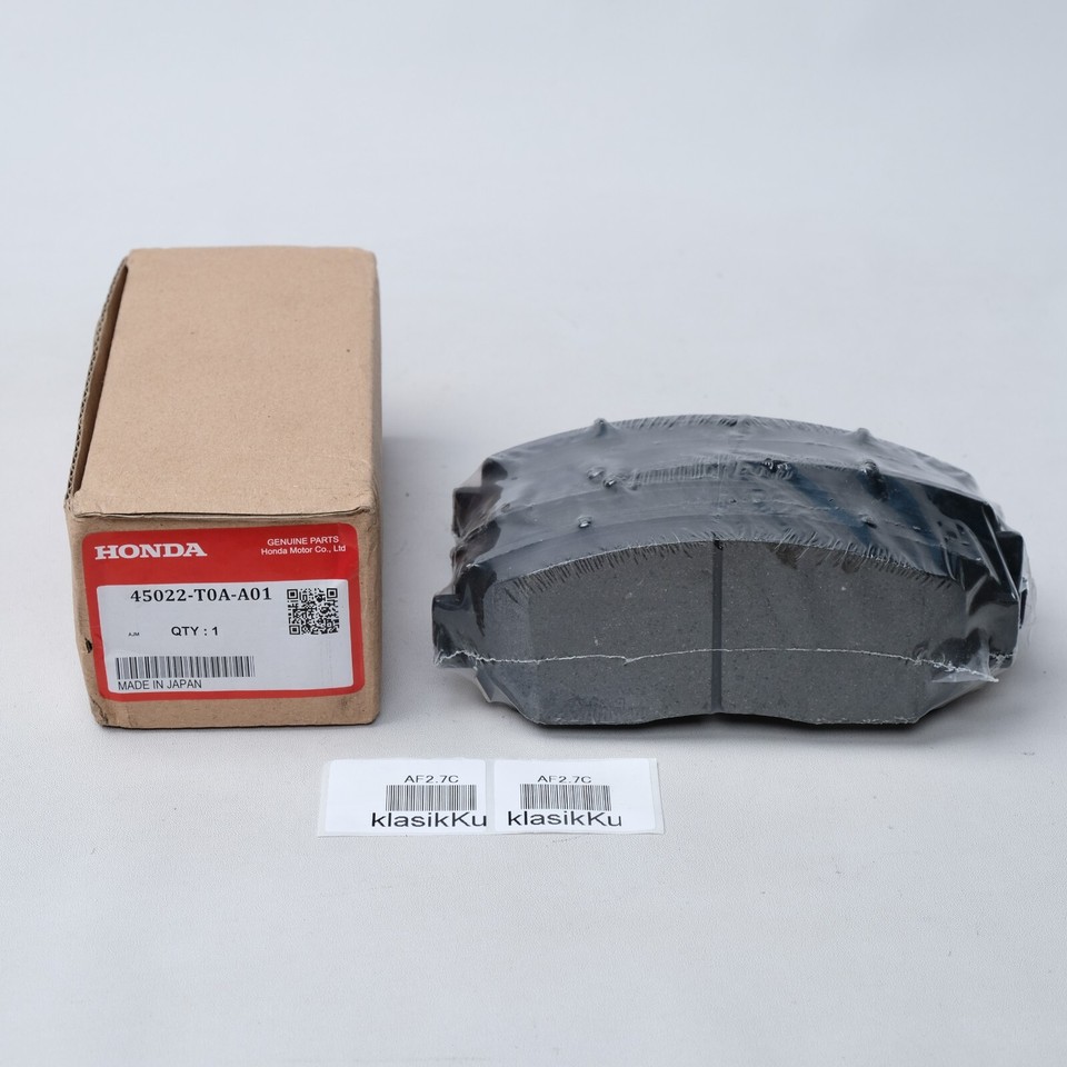 Honda CRV 2013-2018 Front Brake Pads OEM Genuine 45022-TOA-A01 Made In ...